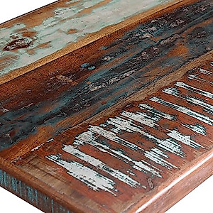 YPWRENH Side Tables bar Table Dining Table Solid Reclaimed Wood 47.2"x23.6"x30" for Dining Room, Kitchen or Living Room