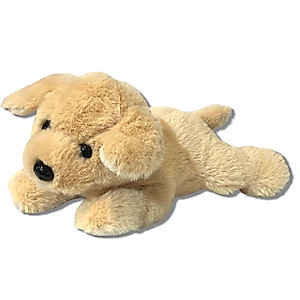 Jolitee Golden Retriever Stuffed Animals Dog Soft Huggable Golde Plushie 9.5x7 Best Stun Plush Tan Animal, Puppy Animal for Kids, Small Stuffedffed Labrador, Yellow (GOLD9)
