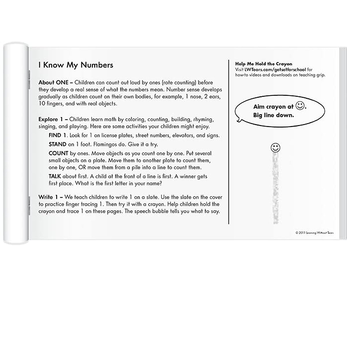 Learning Without Tears Spanish I Know My Numbers- Get Set for School Series, Pre-K, Math, Counting, Number Concepts, Recognition, Formation- Centers, Whole-Class, and Individual- for School or Home