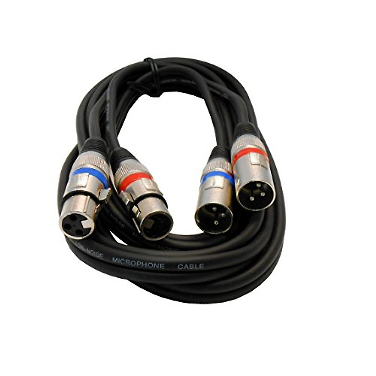 Audio2000'S 10ft XLRF to Dual XLRM Balanced Audio Cable (ADC203G)