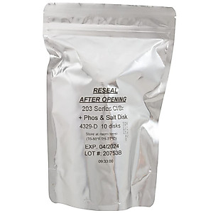 #4329-J Lamotte WaterLink Spin Disks, Chlorine Systems with Phosphate, pkg/100