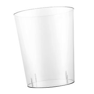 Hohopeti Transparent Trash Can Table Top Decor Bottle Drying Rack Garbage Container Desktop Trash Can Household Decor Home Decoration Waste Bucket Office The Pet Trash Bin Concise