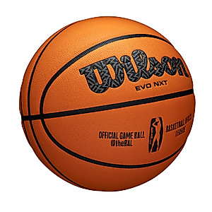 Wilson Basketball EVO NXT Africa League, Blended Leather, Indoor-Basketball, Orange