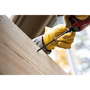 SPAX 1/4" x 3-1/2" Exterior Washer Head Structural Wood Lag Screws Powerlags Torx T-Star (500 EA) Bulk Pail Bit Included Heavy Duty Rust Resistant