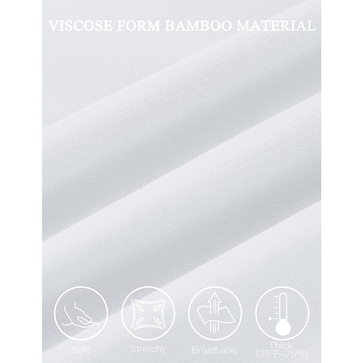 Tapata Women's Classic Button-Down Blouse Formal Work Dress Fitted Shirts Collared Long Sleeve Business Top, White, Large