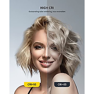 RALENO Softbox Lighting Kit, Softbox Photography Light with 50W 5500K LED Bulbs, 20''X20'' Reflector Lighting for Photoshoot and Video Recording