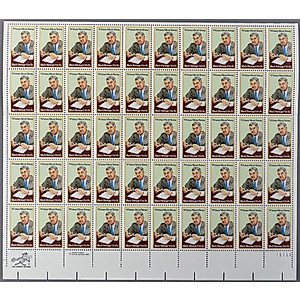 US Stamp 1981 Black Heritage Whitney Moore Young 50 Stamp Sheet #1875