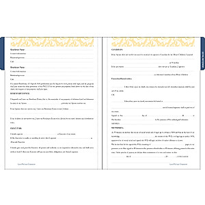 My Family Estate Legal Document Kit (includes Last Will and Testament, Health Care Proxy, and Legal Power of Attorney)