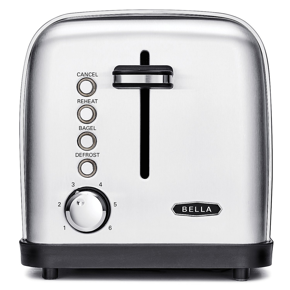 BELLA Classics 2-slice Stainless Steel Toaster