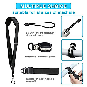 TIANAO Long Trimmer Strap, Reliable Shoulder Strap, Weed Eater Strap That Can Ease Your Work, Compatible with Leaf Blower/String Trimmers/Hedge Trimmer/Multi Head System/Blower.