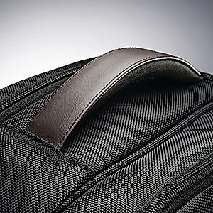 Samsonite Kombi Business Backpack, Black/Brown, 17.5 x 12 x 7-Inch