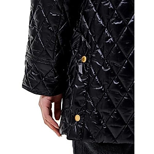 Barbour Women's Premium Carlton Quilted Jacket, Black/Classic (US, Numeric, 14, Regular, Regular)