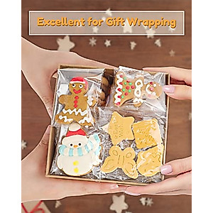 400pcs Self Sealing Cellophane Bags, 4x6 Inch Clear Cookie Bags for Packaging, Cellophane Treat Bags for Small Business, Sealable Poly Bags for Homemade Cookies, Candy, Favors, Snacks, Cards, Soap