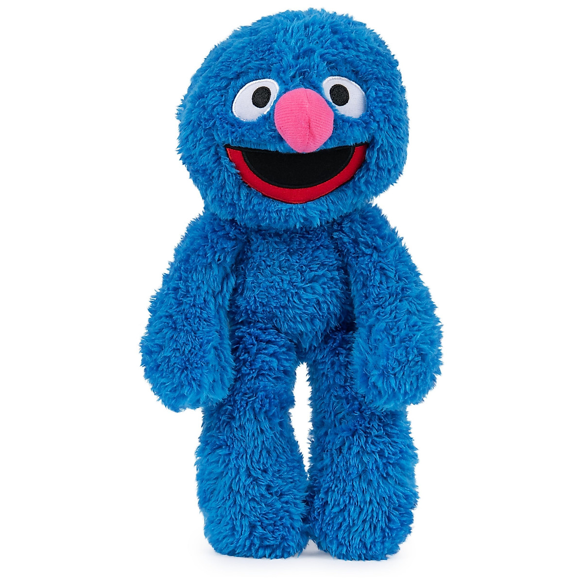 GUND Sesame Street Official Grover Take Along Buddy Plush, Premium Plush Toy for Ages 1 & Up, Blue, 13”