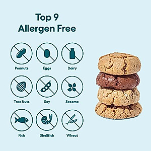 Gluten Free Cookies Variety Pack by Partake | 3 Box Variety Pack Vegan Snacks, Non-GMO, Allergy-Friendly | No Peanuts, Soy, Dairy, Tree Nuts