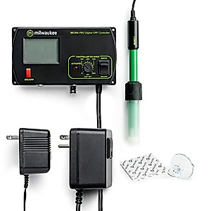 Milwaukee MC510 ORP Controller with Mounting Kit, +/- 1000 mV, +/-5 mV Accuracy