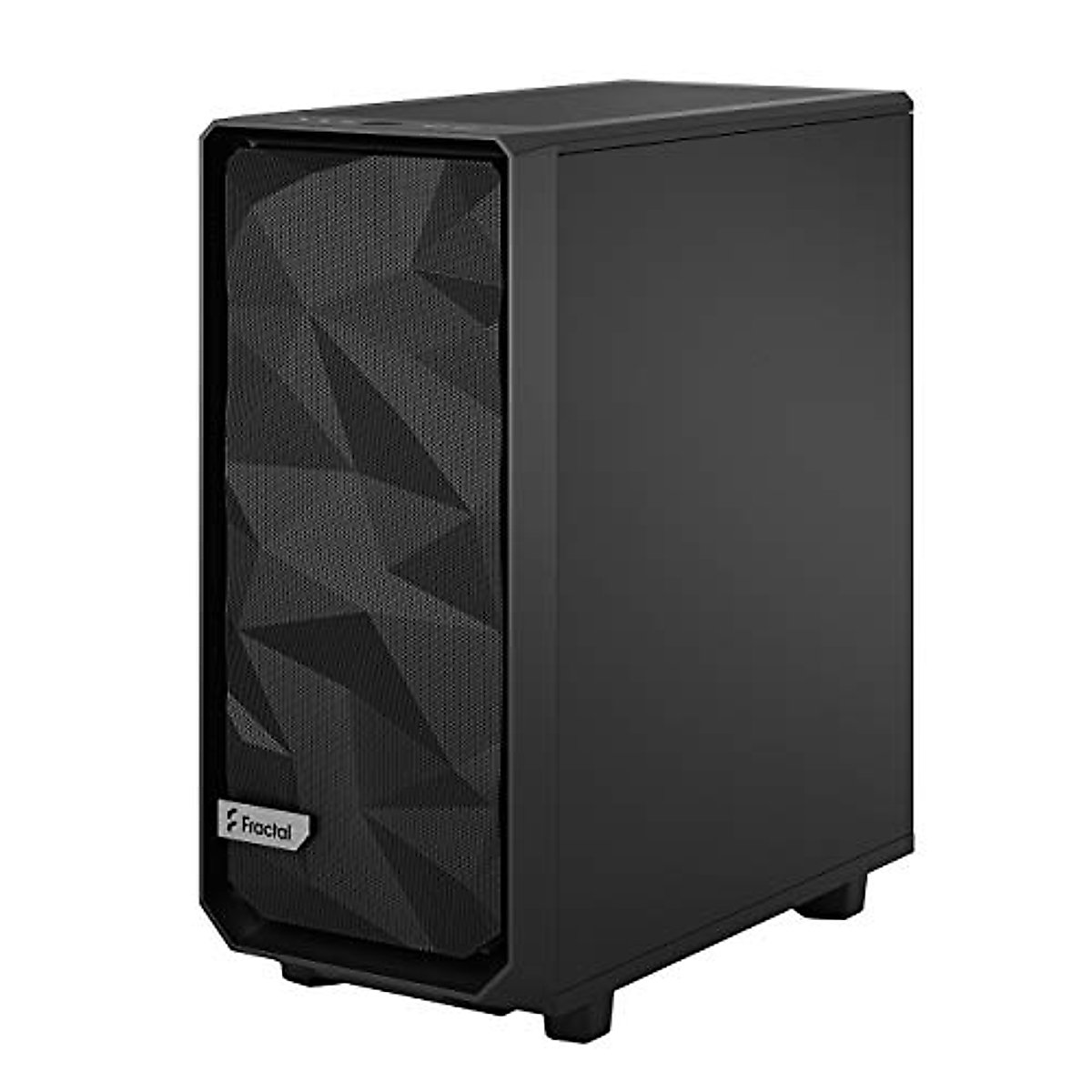 Fractal Design FD-C-MES2C-01 Meshify 2 Compact Black Solid ATX Mid Tower Computer Case (Black)