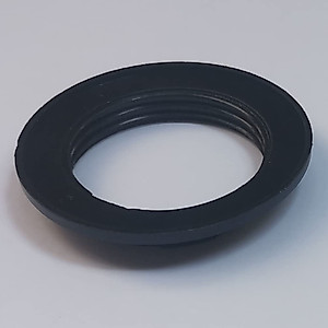 Beaupretty 50pcs E27 Lamp Fixed Ring Lamp Shade Collar Ring Lock Socket Replacement Adapter Ring Retaining Rings for Light Fixture Lamp Socket Retainer Ring Light Socket Ring Lamp Head Lamps