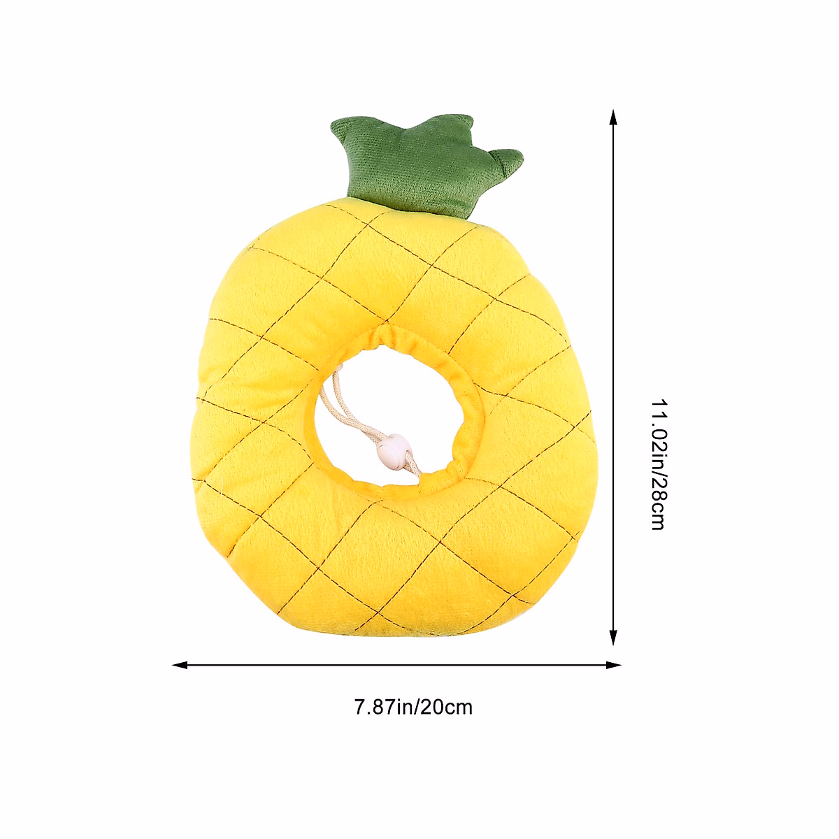 balacoo Elizabeth Circle Small Puppy Collar Pet Cat Neck Collar Dog Collar for Puppies Collar for Puppy Pineapple Cat Collar Choker Collar Catton cat Collar Fabric Headgear White Collar