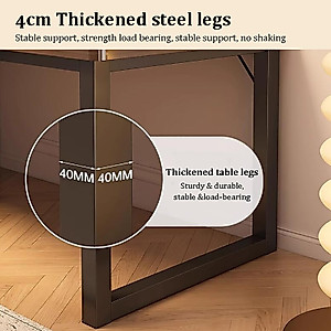 JIXDILO Modern L Shaped Desk with Shelves,Reversible L Shaped Computer Desk,Corner Computer Desk with File Cabinet,Workstation Executive Desk for Home Office(120x80x75cm(47x31x30inch), Wood)