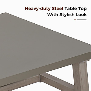 Grand patio Outdoor Furniture Set, 4-Piece Aluminum Patio Furniture Set with Heavy Duty Coffee Table and Waterproof Olefin Cushions, Modern Cozy Sling Outdoor Patio Sofa for Backyard Deck Poolside