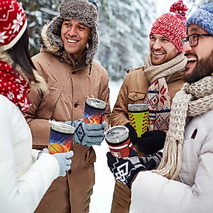 Neoprene Insulated Sleeves Cup Cover Holder Compatible with 20oz Tumbler Cup, 20oz YETI Rambler, SUNWILL, RTIC, Trenta, Most iced coffee cups (Flower meadow)