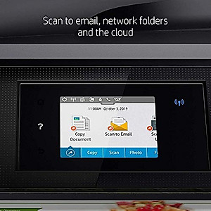 HP OfficeJet Pro 6975 All-in-One Wireless Printer, Double-Sided Print and Scan, HP Instant Ink, Works with Alexa (J7K36A)