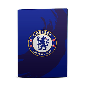 Head Case Designs Officially Licensed Chelsea Football Club Sweep Stroke Art Vinyl Faceplate Gaming Skin Decal Compatible With Sony PlayStation 5 PS5 Digital Edition Console and DualSense Controller