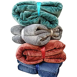 TUNKENCE Warm Soft Blankets Cotton Oversized Throw Blanket for Couch Adults Fleece Blanket Super Soft Cozy Throw Blanket for Couch, Sofa, Bed Suitable for All Seasons,