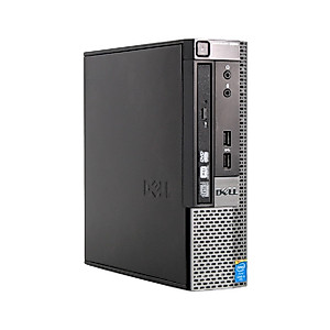 2018 DELL OPTIPLEX 9020 USFF Desktop Computer,Intel Core I5-4570s 2.9GHz up to 3.6GHz, 8GB DDR3, 240GB SSD, DVD, WIFI,HDMI,VGA,Display Port, USB 3.0, Bluetooth 4.0, Win10Pro64 (Renewed)