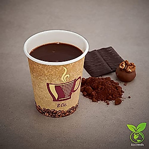 MaxxCore 12 Oz Coffee Cups Disposable Coffee Hot Cups 12 oz (100 Pack) - To Go Paper Coffee Cups Drinking Cups For Hot and Cold Beverages in Restaurants, Coffee, Tea, Hot Chocolate, Water Cups