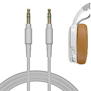 GEEKRIA Audio Cable Compatible with Skullcandy Hesh Evo, Hesh2, Hesh3, Grind, Venue, Crusher, Crusher Wireless, Crusher EVO Cable, 3.5mm Aux Replacement Stereo Cord (4 ft/1.2 m)