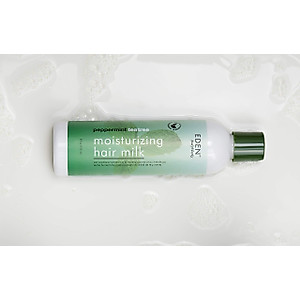 EDEN BodyWorks Peppermint Tea Tree Hair Milk | 8 oz | Moisturize, Nourish, & Refresh Hair and Scalp - Packaging May Vary