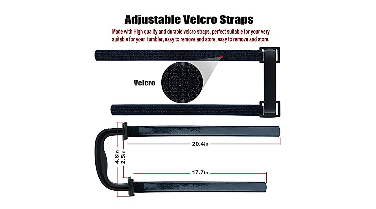 Adjustable Tumbler Handle for 20-40 Oz Mugs