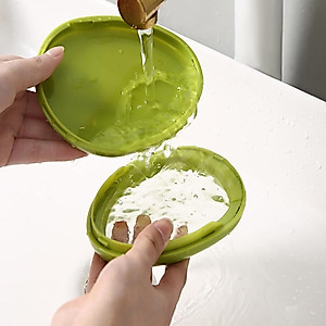 Silicone Fruit Storage Box,Fruit And Vegetable Anti-Oxidation Storage Box,Food Storage Containers Fruit And Vegetable Anti-Oxidation Storage Box Ideal For Garlic, Onions, Lemons, And Potatoes (4 PCS )