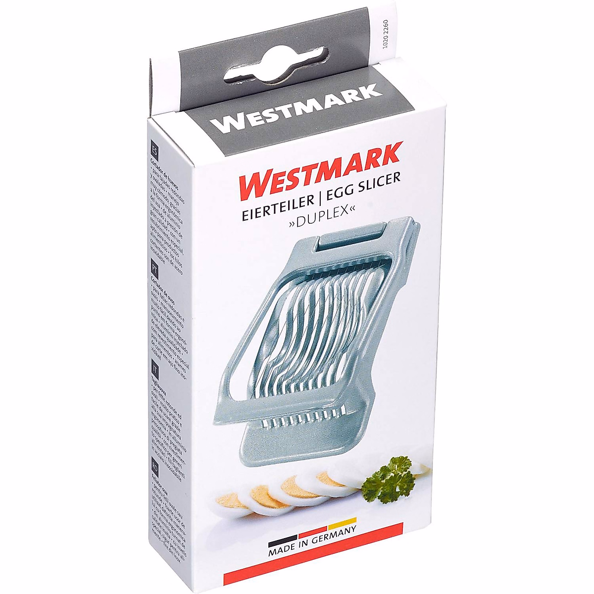 Westmark Germany Multipurpose Stainless Steel Wire Egg Slicer (Grey)