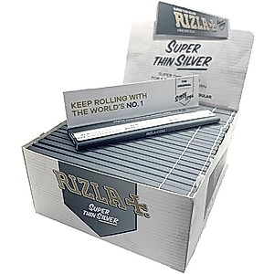 Rizla Rolling Paper, Silver, kingsize slim