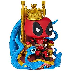 Pop! Deluxe Marvel Heroes King Deadpool on Throne Vinyl Figure