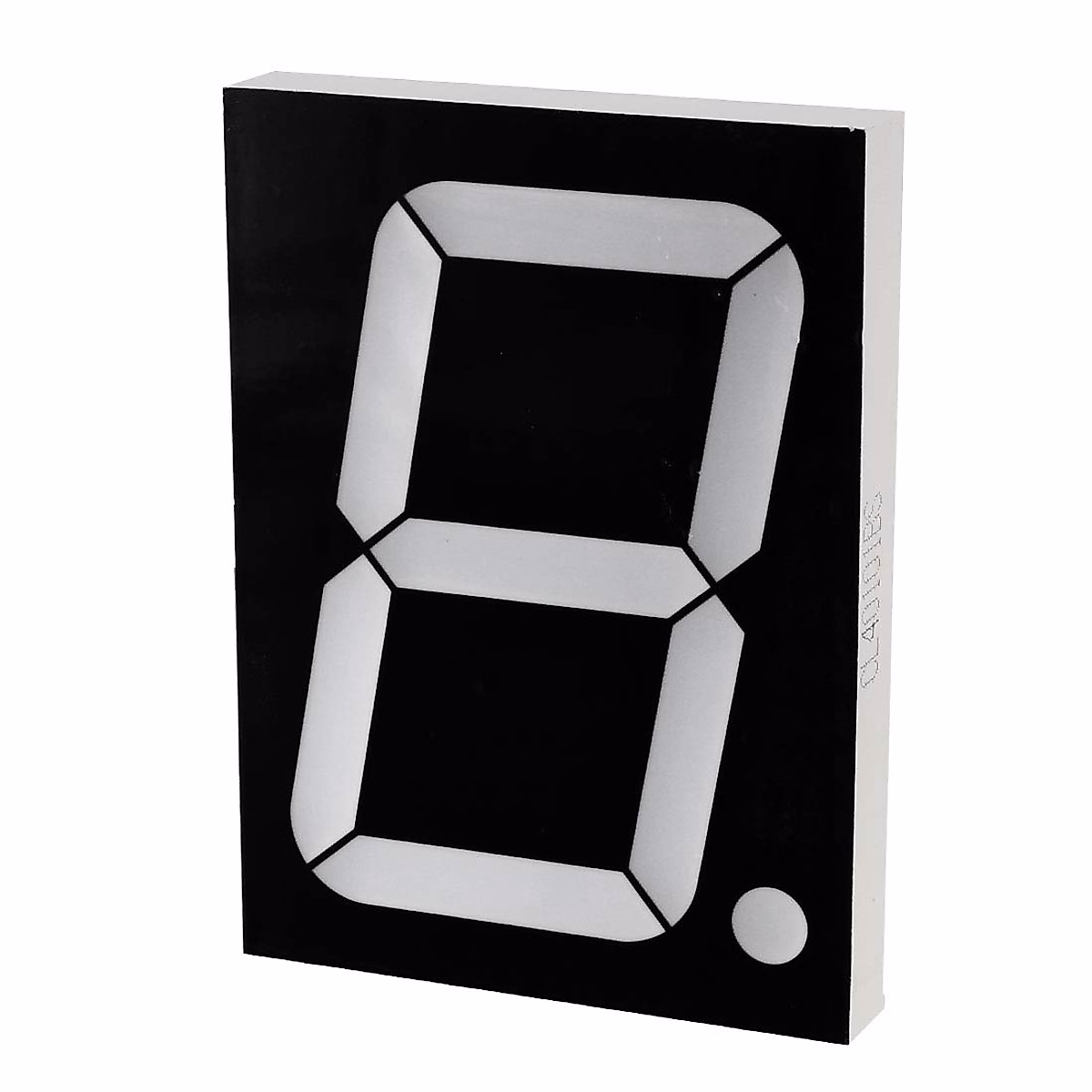 uxcell Common Anode 10 Pin 1 Bit 7 Segment Display 4.8 x 3.54 x 0.59 Inch 4" Red LED Display Digital Tube