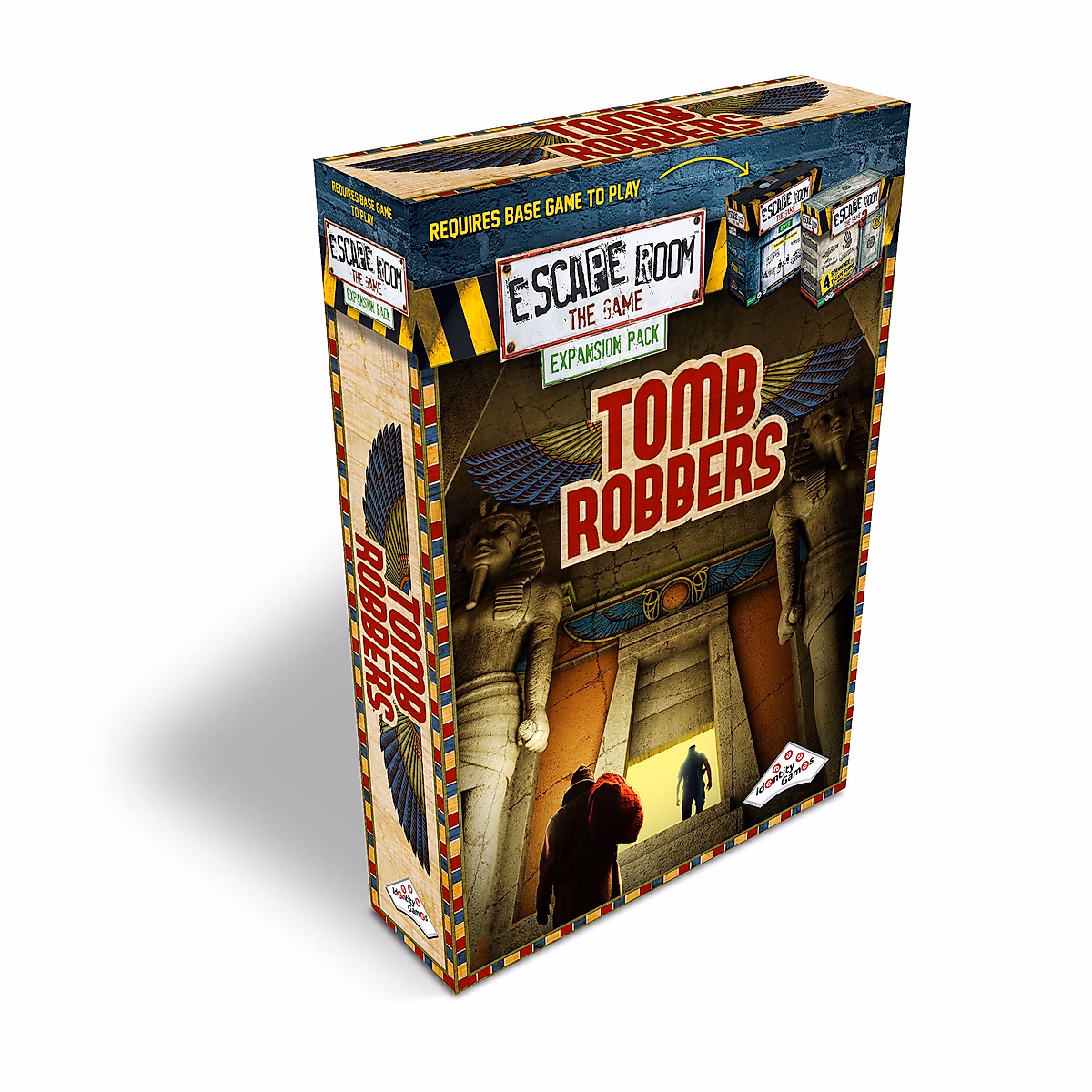 Escape Room The Game Expansion Pack – Tomb Robbers | Solve The Mystery Board Game for Adults and Teens (English Version)