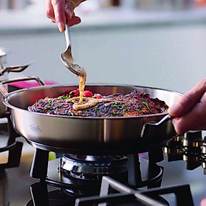 Fissler Original-Profi Collection Stainless Steel 9.5 Inch Serving Pan