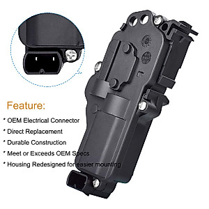 Power Door Lock Actuator Left and Right Side Compatible with Ford F150 F250 F350 Excursion Expedition Mustang Ranger, Lincoln, Mercury, Mazda Lock Actuator Replaces 6L3Z25218A43AA, 6L3Z25218A42AA