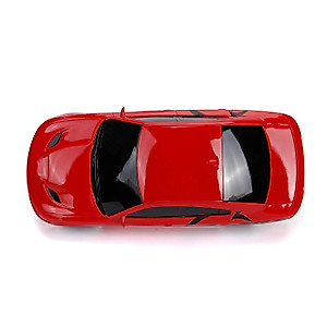 Jada Toys Big Time Muscle Hyperchargers RC - 2015 Dodge Charger SRT Hellcat, USB Charging, 2.4Ghz, Glossy Red
