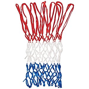 Spalding 8279SR All-Weather Basketball Net (Red/White/Blue)
