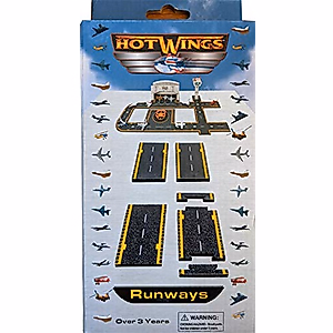 Hot Wings Planes Runway Straight Pieces