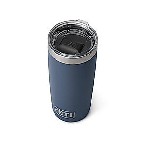 YETI Rambler 10 oz Tumbler, Stainless Steel, Vacuum Insulated with MagSlider Lid, Navy