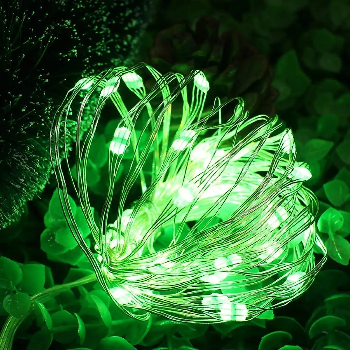 TenSteed 2 Pack Fairy String Lights,50 LED Fairy Lights Battery Operated Multicolor Changing Twinkle Lights with Remote,16.4Ft Silvery Copper Wire Firefly Lights for Party Wedding Christmas Décor