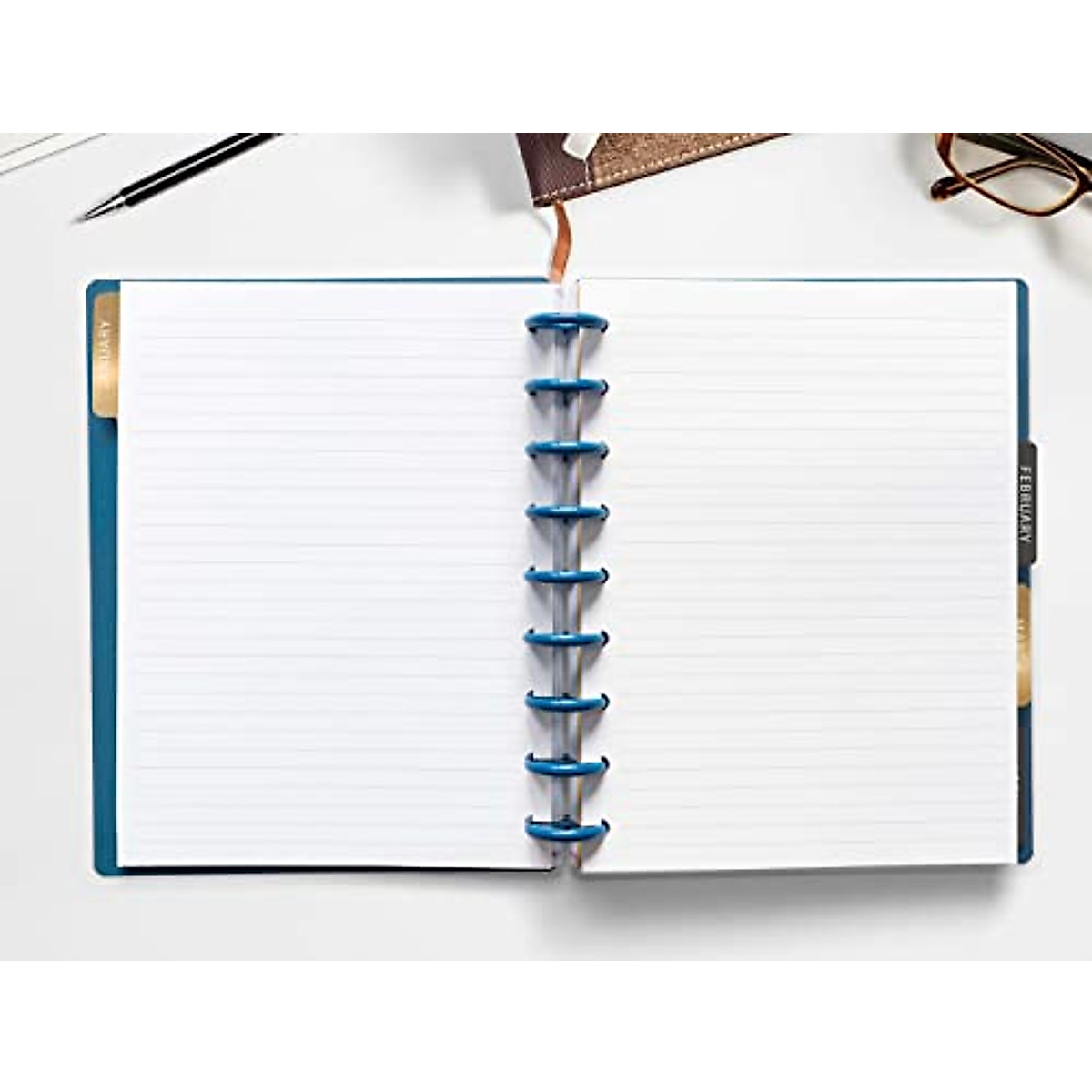 Notes Refill Pages fits 9-Disc Classic Happy Planners, Notes Refills, Pre-punched Happy Planner Inserts