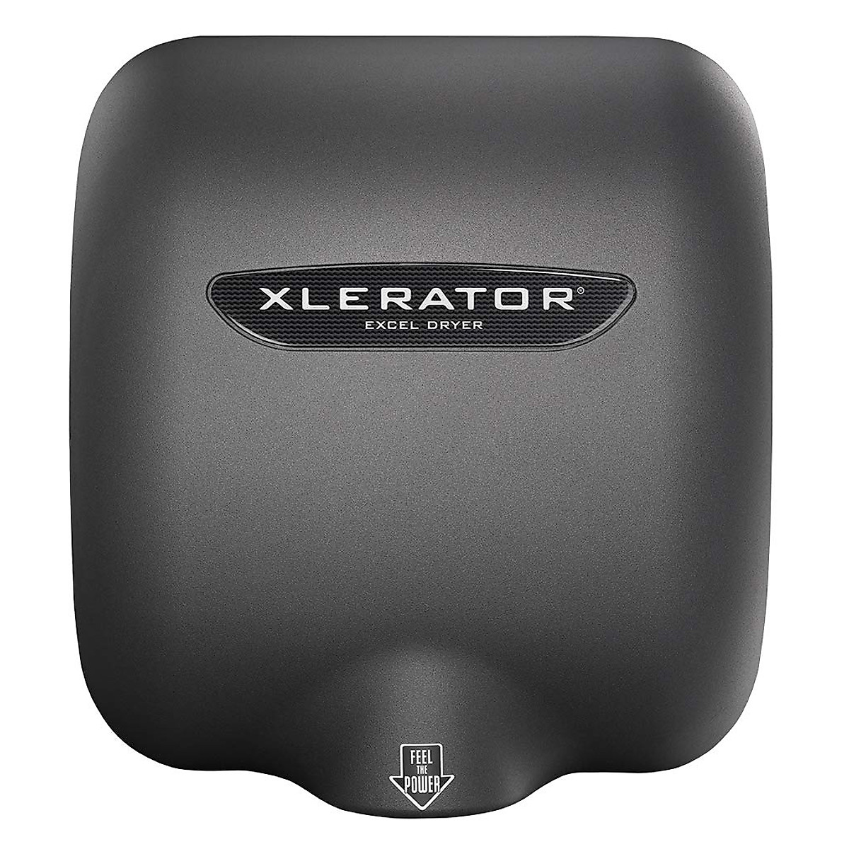 XLERATOR XL-GR Automatic High Speed Hand Dryer with Graphite Cover and 1.1 Noise Reduction Nozzle, 12.5 A, 110/120 V