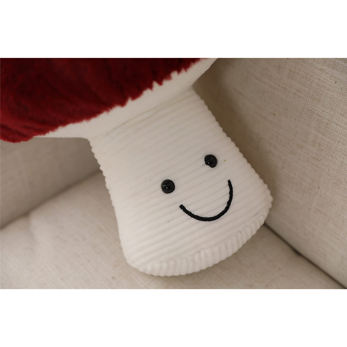 Fun Sunma Lovely Mushroom Cotton Pillow Stuffed Plush Mushroom Pillow (8 inches)